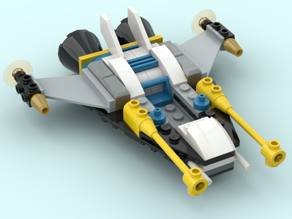 LEGO MOC 60354 Cosmic Charger 6845 by thekitchenscientist | Rebrickable ...