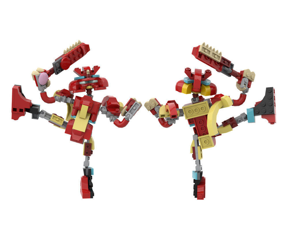 LEGO MOC Chipmunk Samurai Mec by Schwimpy | Rebrickable - Build with LEGO