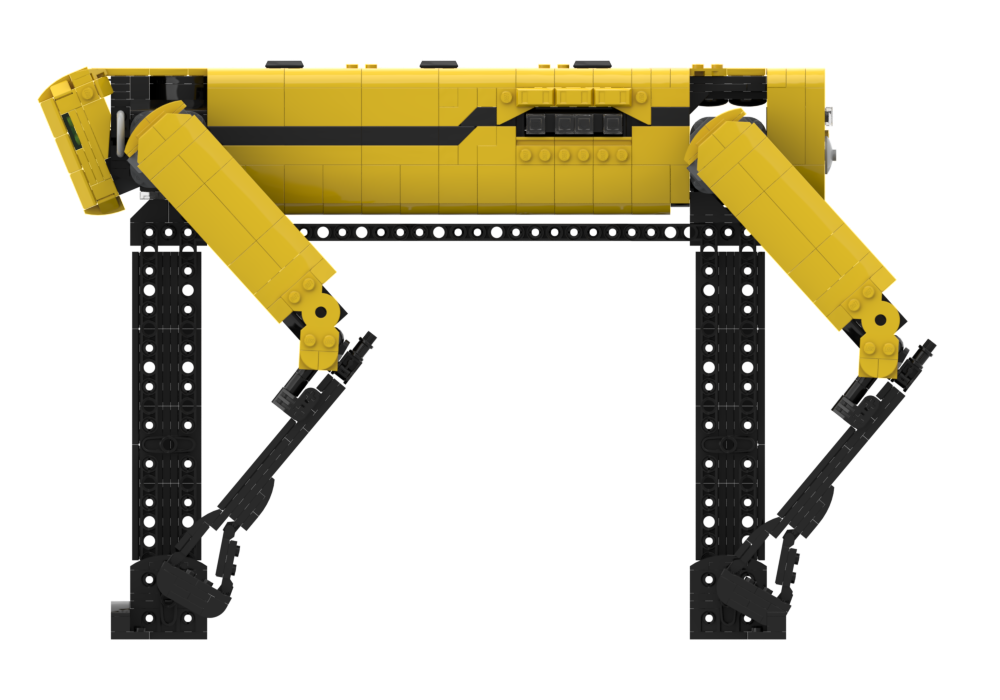 Lego Moc Stand For Boston Dynamics Spot Robot By Orchardbuilds By