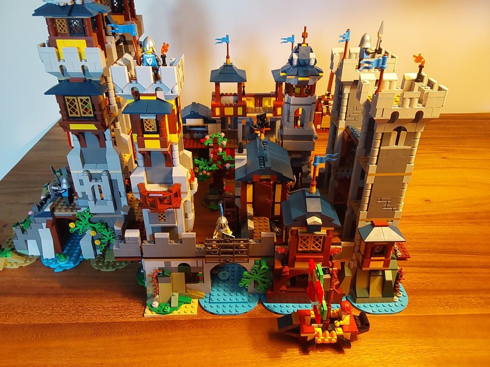 LEGO MOC Black Falcon's Castle Citadel (Complete) by cfricke ...