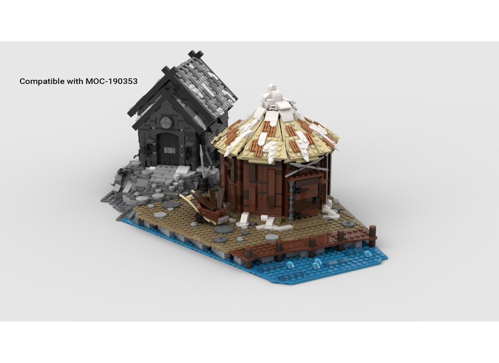 LEGO MOC Storage Hut - Viking Village Expansion by seeyoupes ...