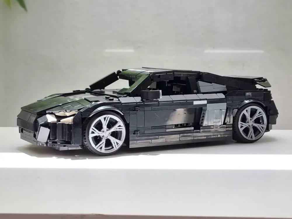LEGO MOC Audi R8 V10 Plus by BrickMrBear | Rebrickable - Build with LEGO