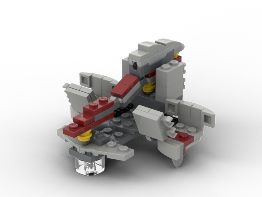 LEGO MOC-191955 swamp speeder by Liamsbriks | Rebrickable - Build with LEGO