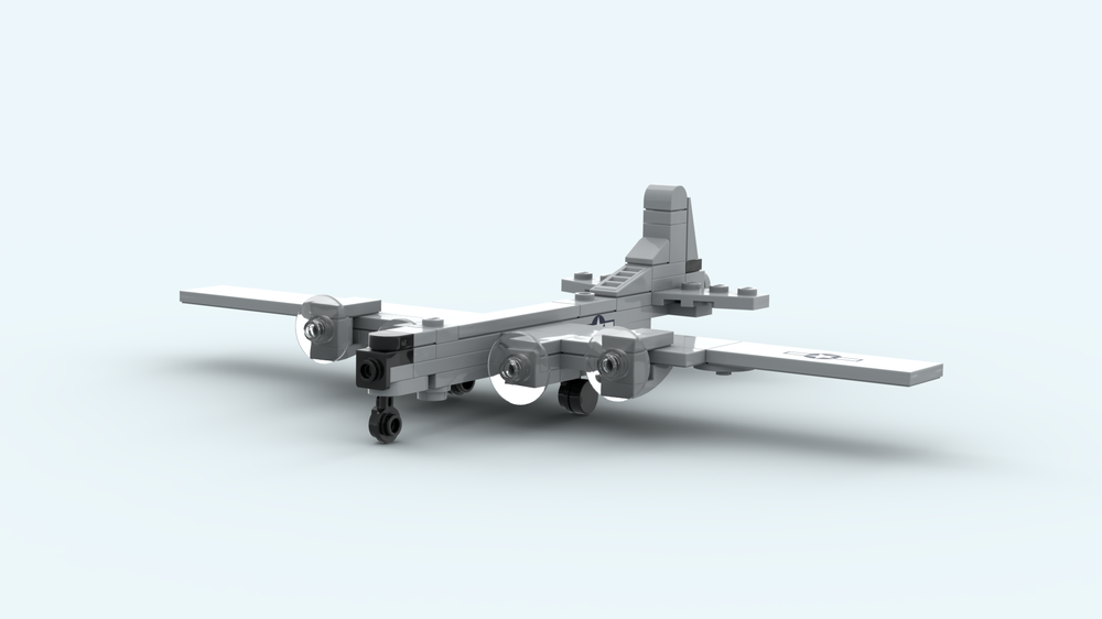 LEGO MOC Boeing B-29 Superfortress 1/220 by CallaBricks | Rebrickable ...