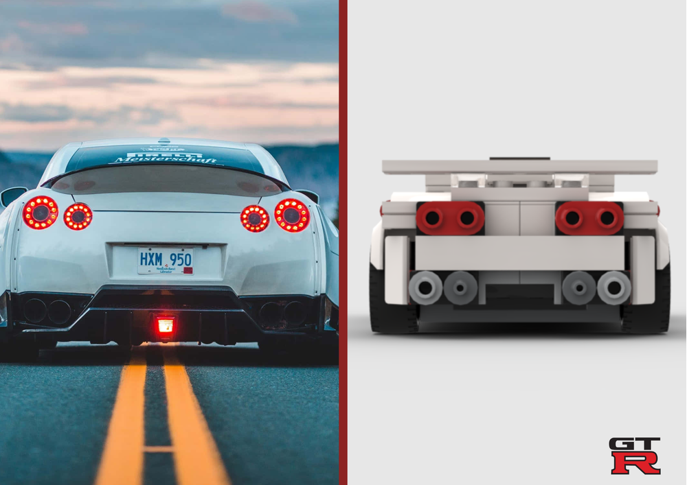 LEGO MOC 2022 Nissan GT-R by ETIA_LEGO | Rebrickable - Build with LEGO