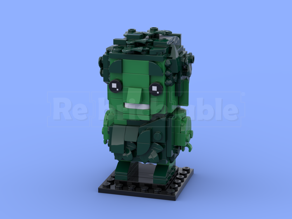LEGO MOC-191958 Jolly Green Giant Brickheadz by Penguins and plastic ...