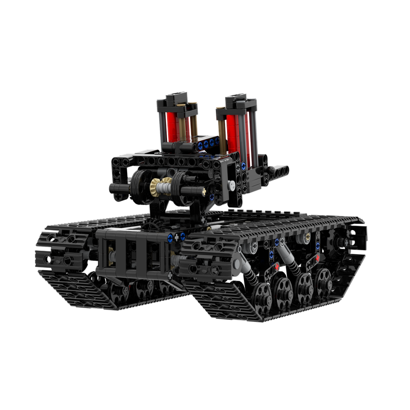 LEGO MOC Self-propelled Anti-aircraft Gun by Dylan_CH | Rebrickable ...