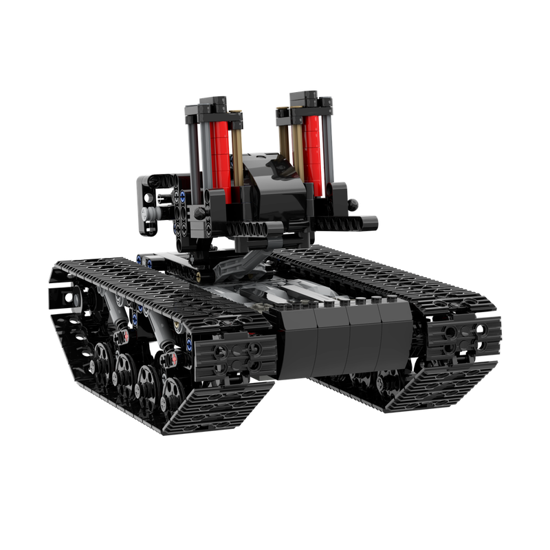 LEGO MOC Self-propelled Anti-aircraft Gun by Dylan_CH | Rebrickable ...