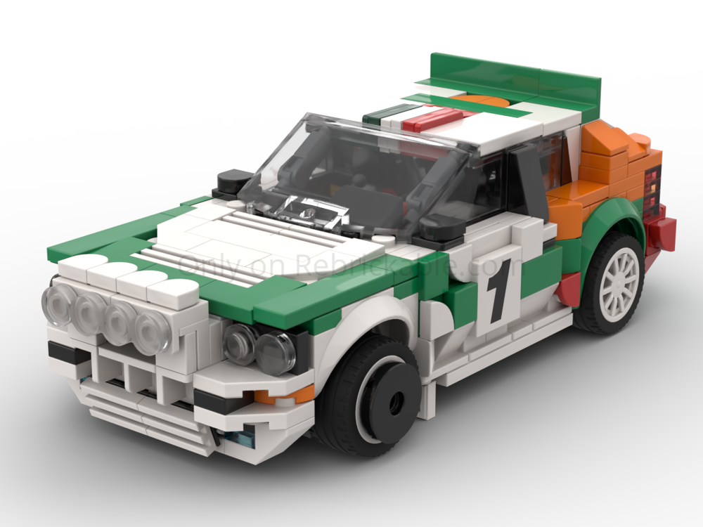 LEGO MOC Lancia Delta-HF INTEGRALE Jolly Club (HF INTEGRALE series) by ...