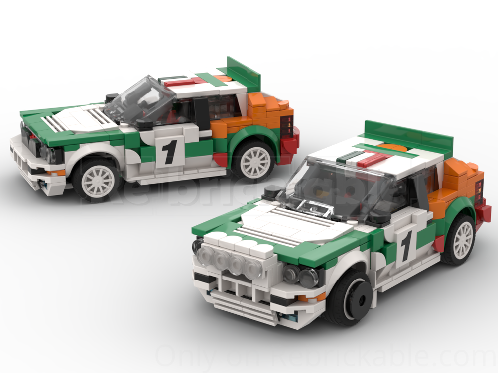 LEGO MOC Lancia Delta-HF INTEGRALE Jolly Club (HF INTEGRALE series) by ...