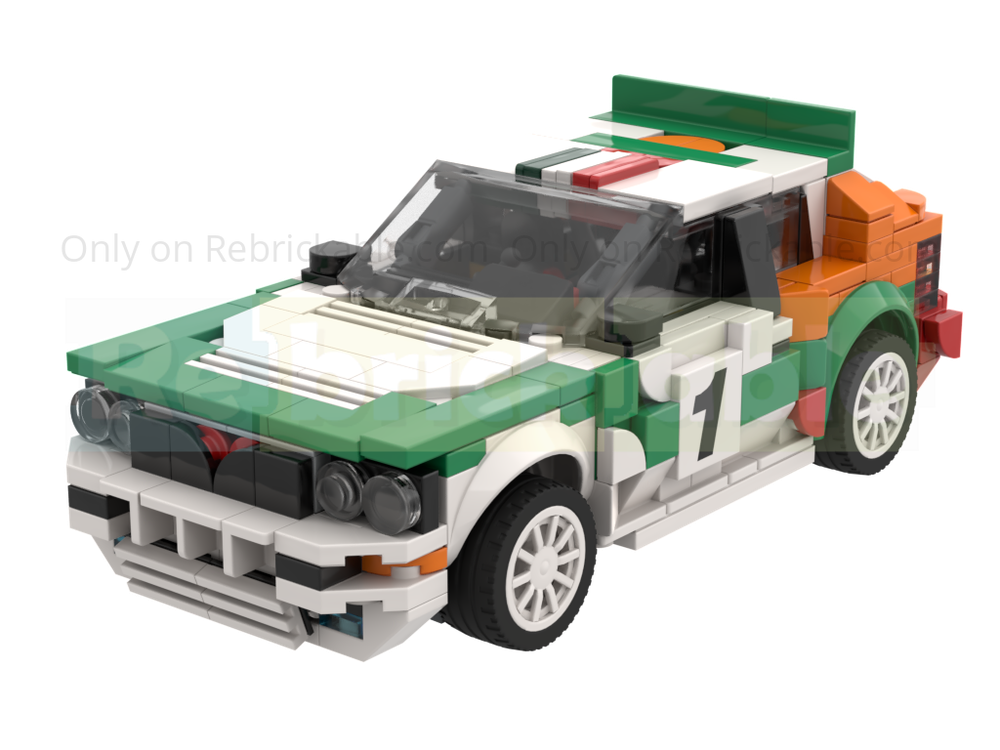 LEGO MOC Lancia Delta-HF INTEGRALE Jolly Club (HF INTEGRALE series) by ...