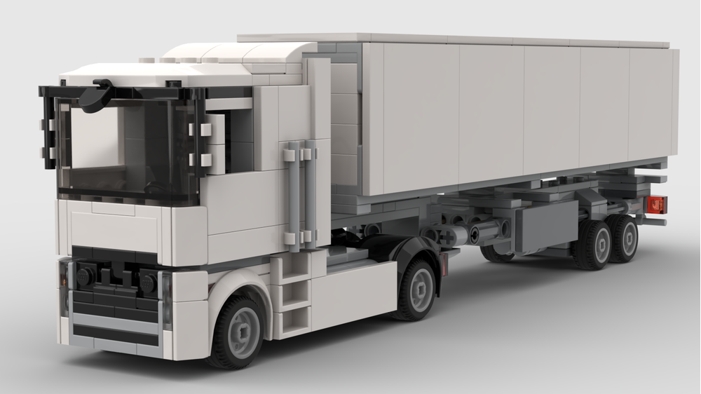 Lego Moc 4x2 Tractor Truck Magnum By Phigeon Rebrickable Build