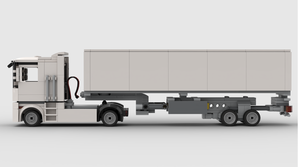 Lego Moc 4x2 Tractor Truck Magnum By Phigeon Rebrickable Build