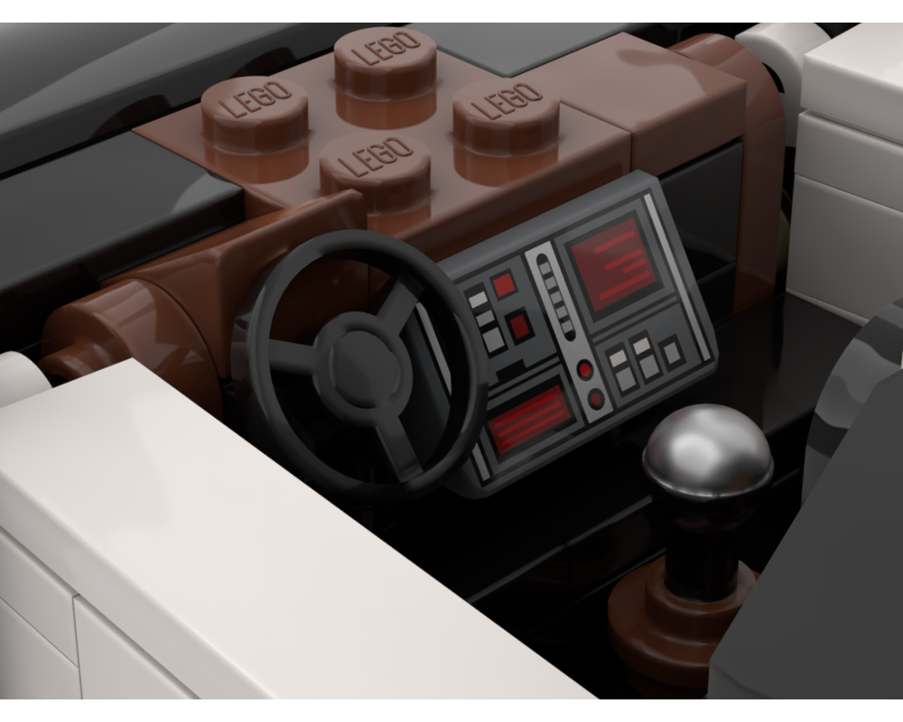 LEGO MOC ferrari f40 police car by Brickies | Rebrickable - Build with LEGO