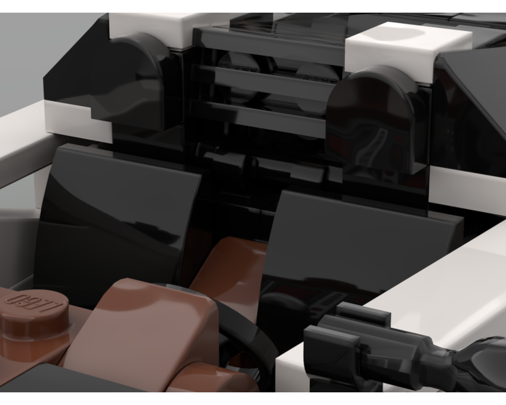 LEGO MOC ferrari f40 police car by Brickies | Rebrickable - Build with LEGO