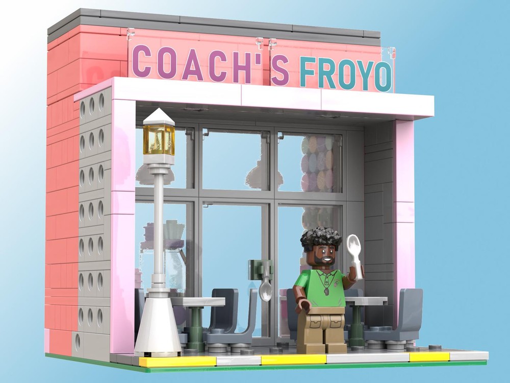 LEGO MOC-191987 Coach's Froyo by penumbra12 | Rebrickable - Build with LEGO