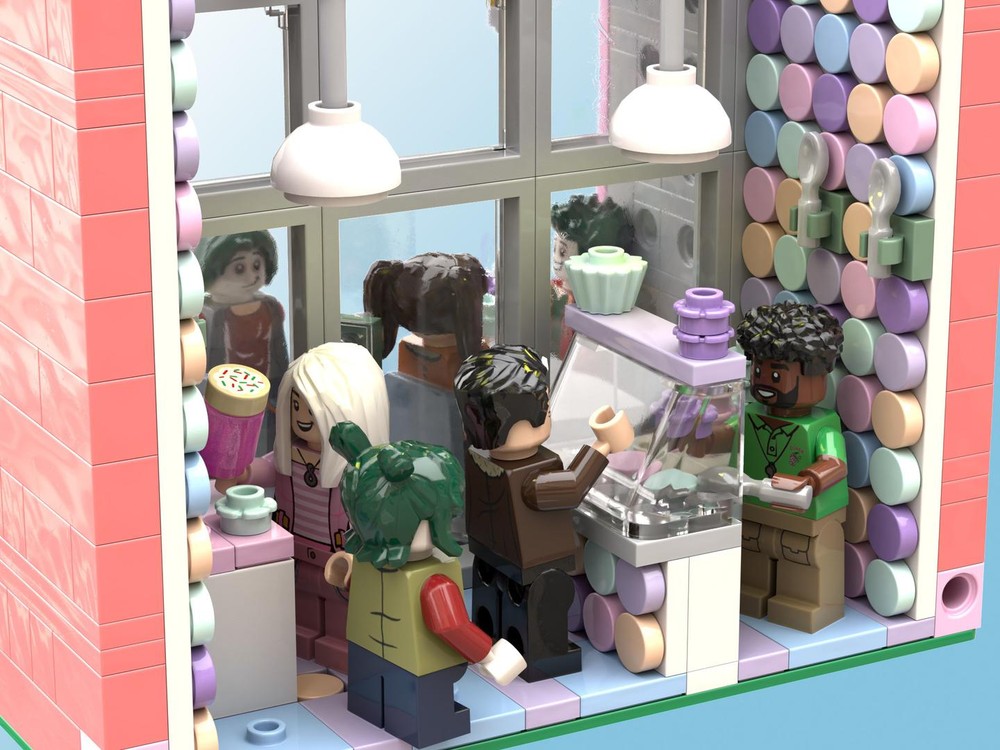 LEGO MOC-191987 Coach's Froyo by penumbra12 | Rebrickable - Build with LEGO