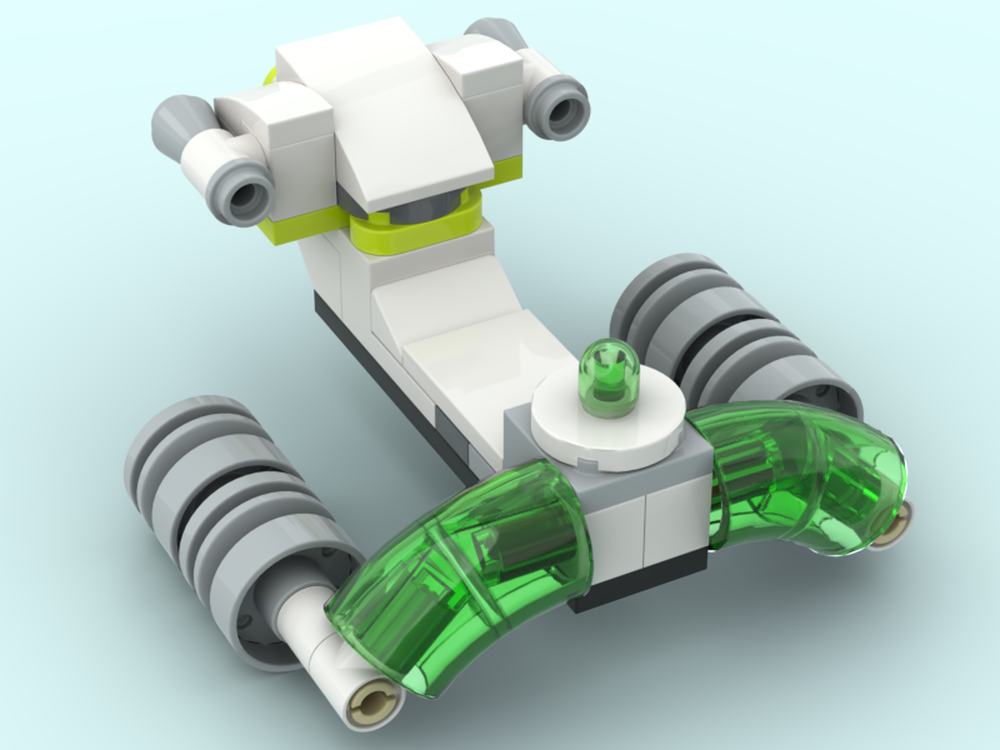 Lego Moc 71471 Starship Z Blob By Thekitchenscientist Rebrickable