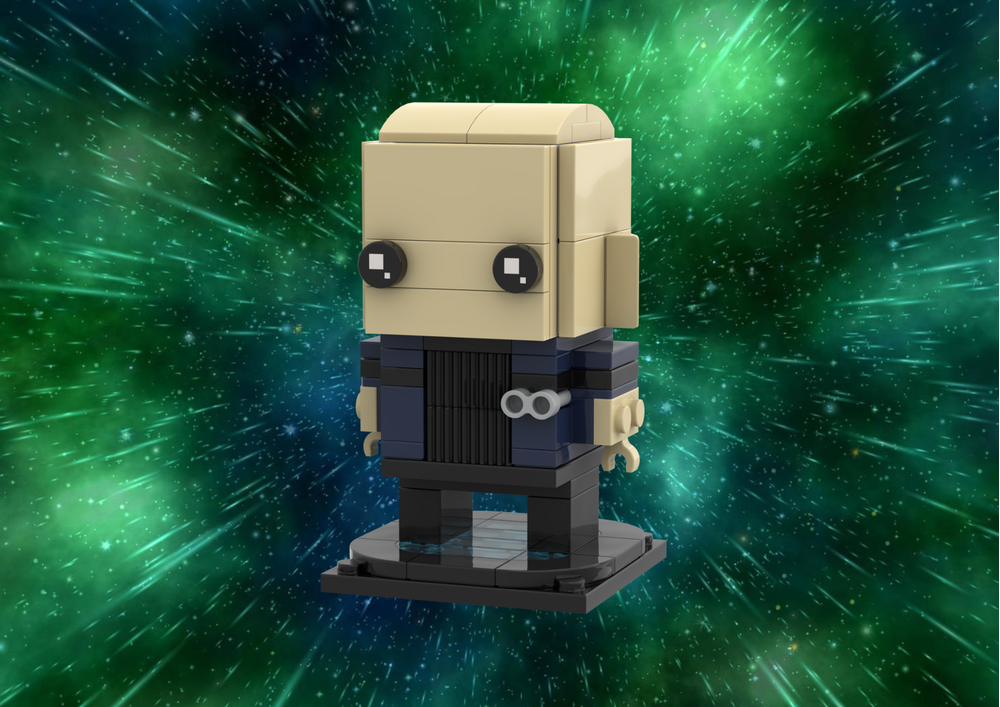 LEGO MOC Admiral Jean-Luc Picard by RetroBrix | Rebrickable - Build ...