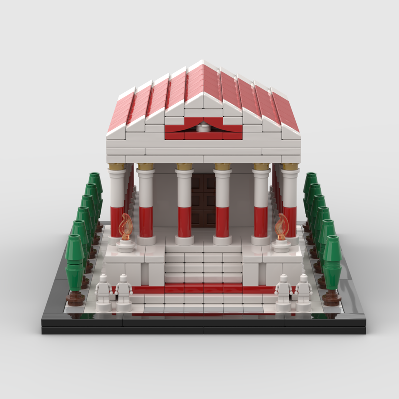 LEGO MOC Modular Ancient Roman Temple by HistorixxBrixx | Rebrickable ...