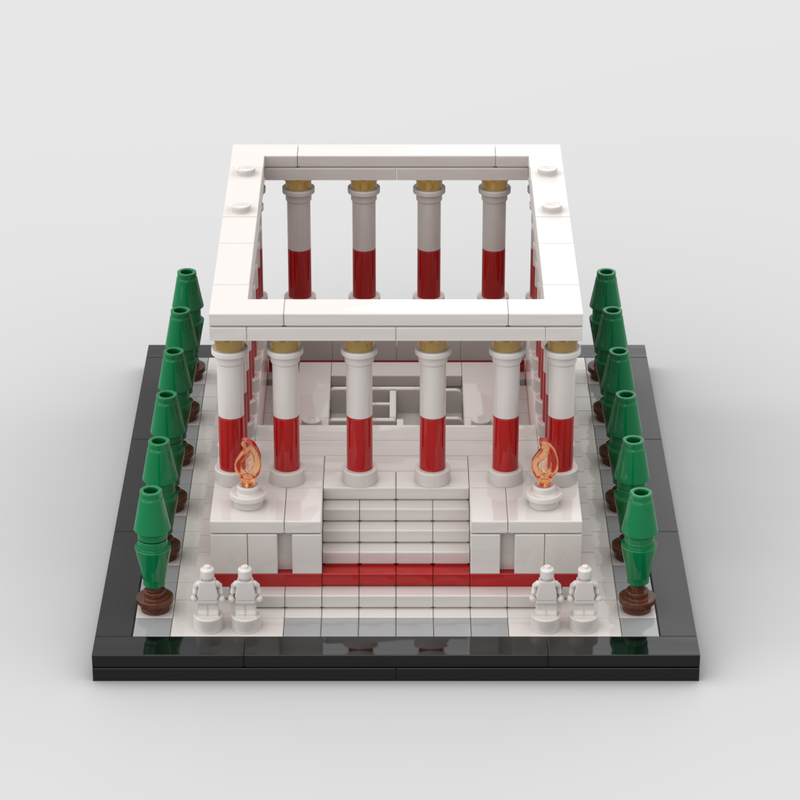 LEGO MOC Modular Ancient Roman Temple by HistorixxBrixx | Rebrickable ...