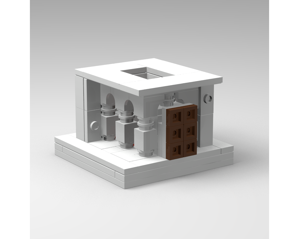 LEGO MOC Modular Ancient Roman Temple by HistorixxBrixx | Rebrickable ...
