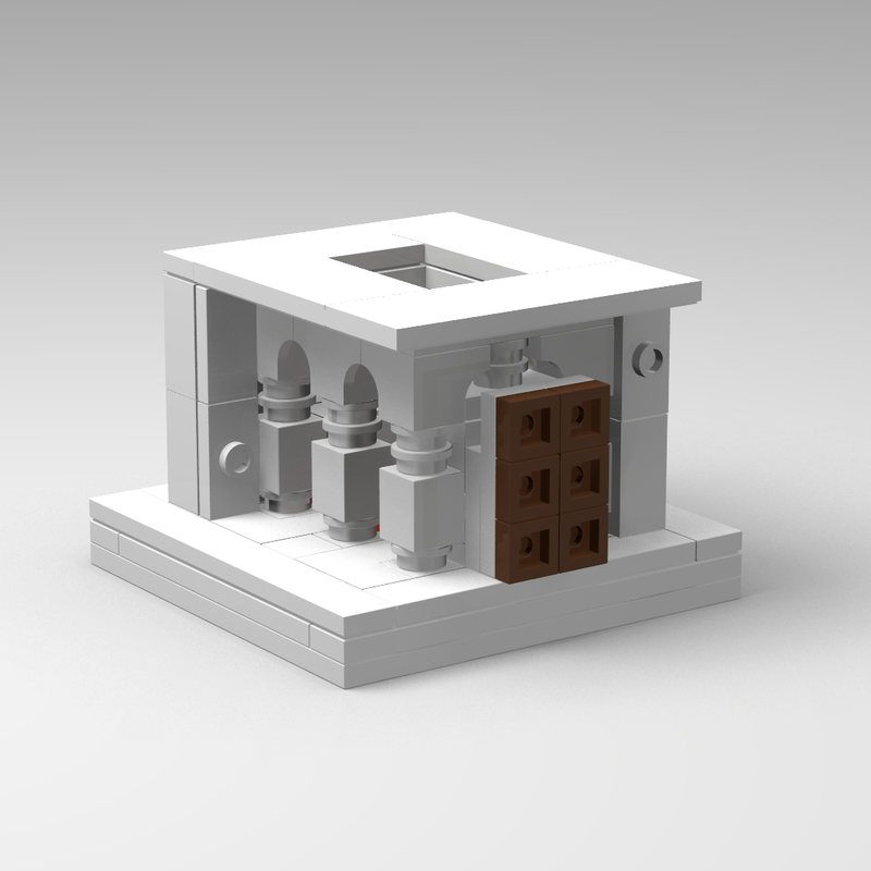 LEGO MOC Modular Ancient Roman Temple by HistorixxBrixx | Rebrickable ...