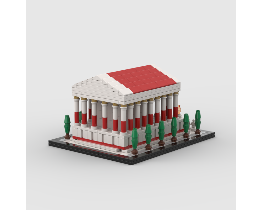 LEGO MOC Modular Ancient Roman Temple by HistorixxBrixx | Rebrickable ...