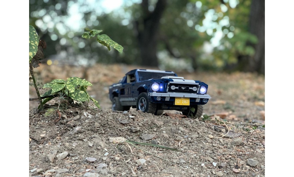 Lego Moc Ford Мustang Motorized By Yellow Squadron Rebrickable