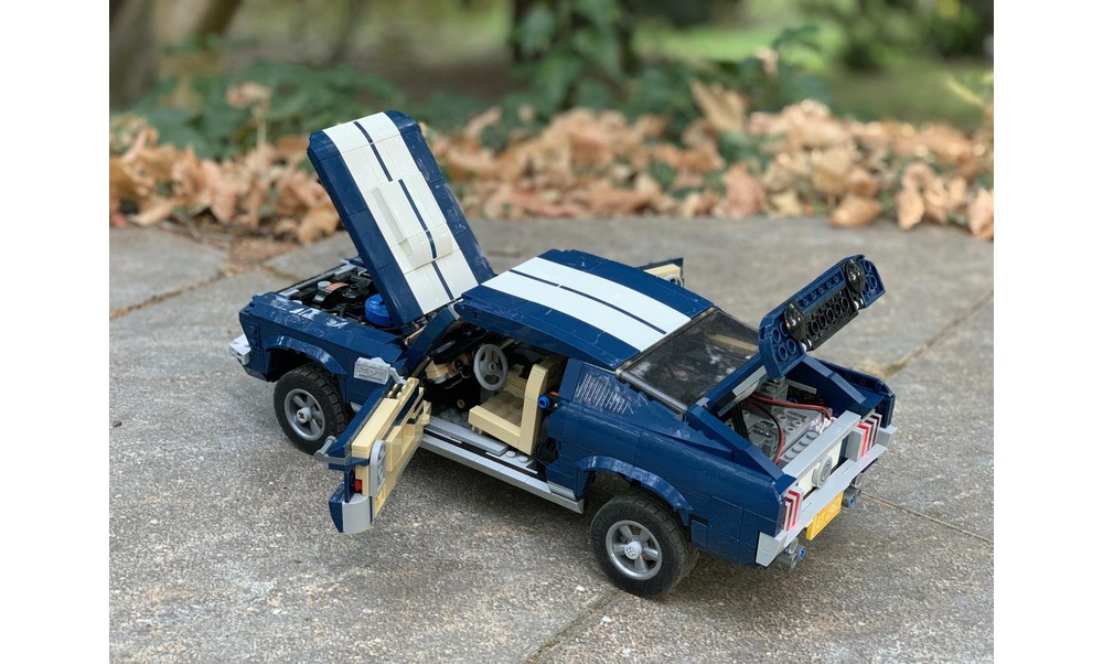 Lego Moc Ford Мustang Motorized By Yellow Squadron Rebrickable
