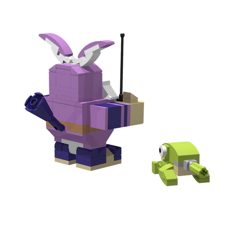 LEGO MOC Big The Cat & Froggy by King_Slime_The_3rd | Rebrickable ...
