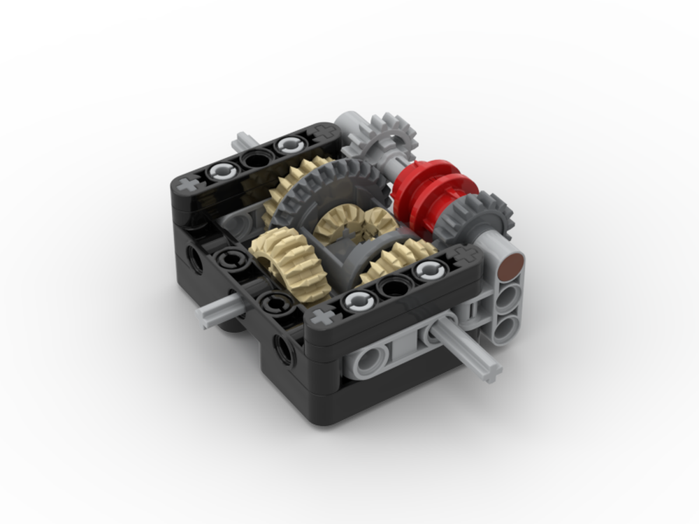 Lego Moc Differential Lock By Bd Technic Rebrickable Build With Lego