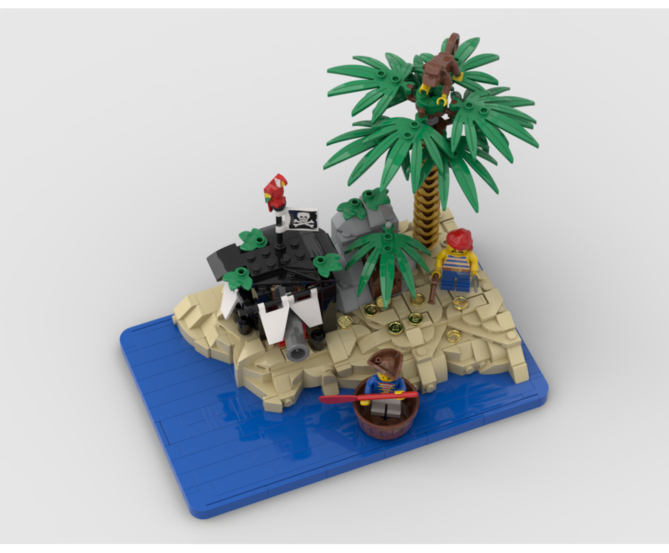 LEGO MOC Renew for set 6260 Shipwreck Island by gabizon | Rebrickable ...