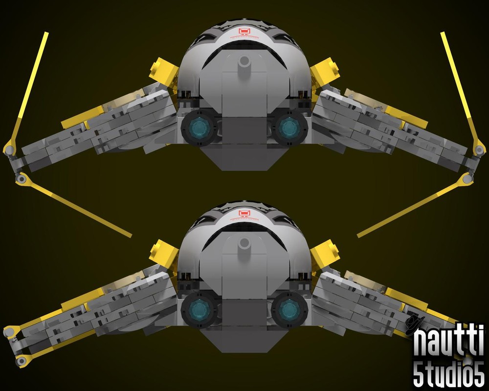 LEGO MOC Anakin's Eta-2 Actis-class Light Interceptor by hautti5 | Rebrickable - Build with LEGO