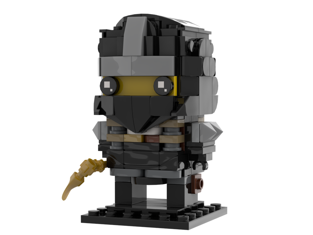 LEGO MOC Cole ZX Brickheadz by Ant0noo | Rebrickable - Build with LEGO