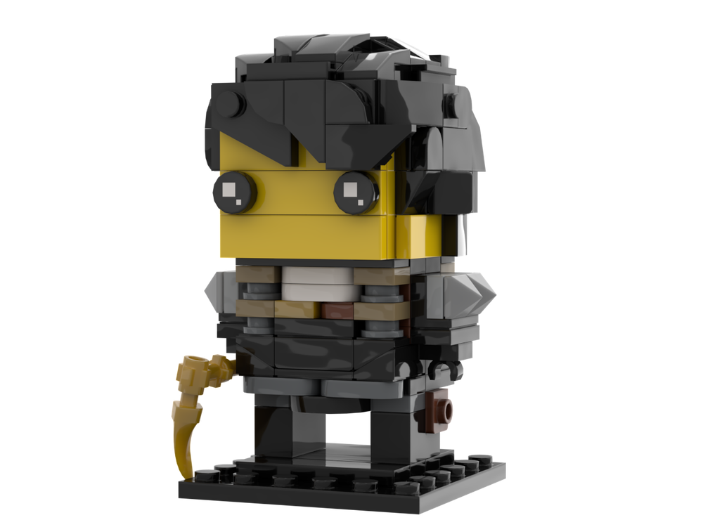 LEGO MOC Cole ZX Brickheadz by Ant0noo | Rebrickable - Build with LEGO