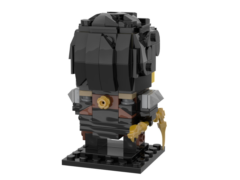 LEGO MOC Cole ZX Brickheadz by Ant0noo | Rebrickable - Build with LEGO