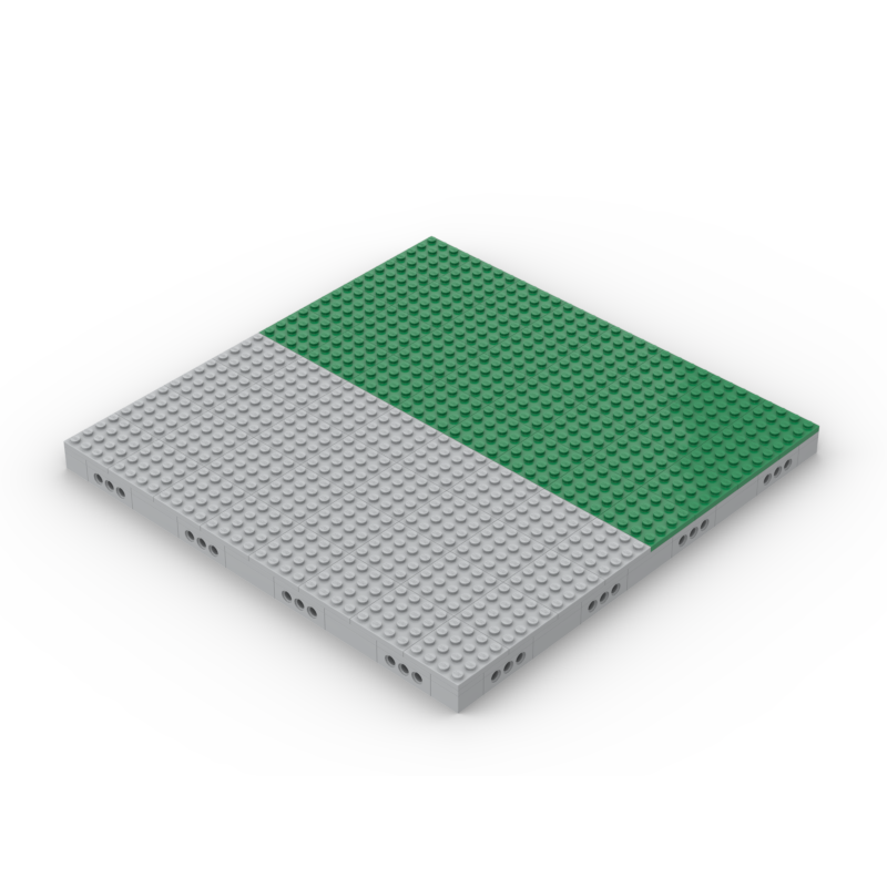 LEGO MOC MILS Baseplate Pack by Ex0 | Rebrickable - Build with LEGO