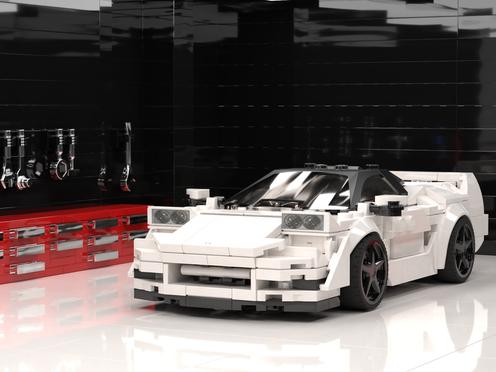 LEGO MOC Honda NSX by IronBricks17 | Rebrickable - Build with LEGO
