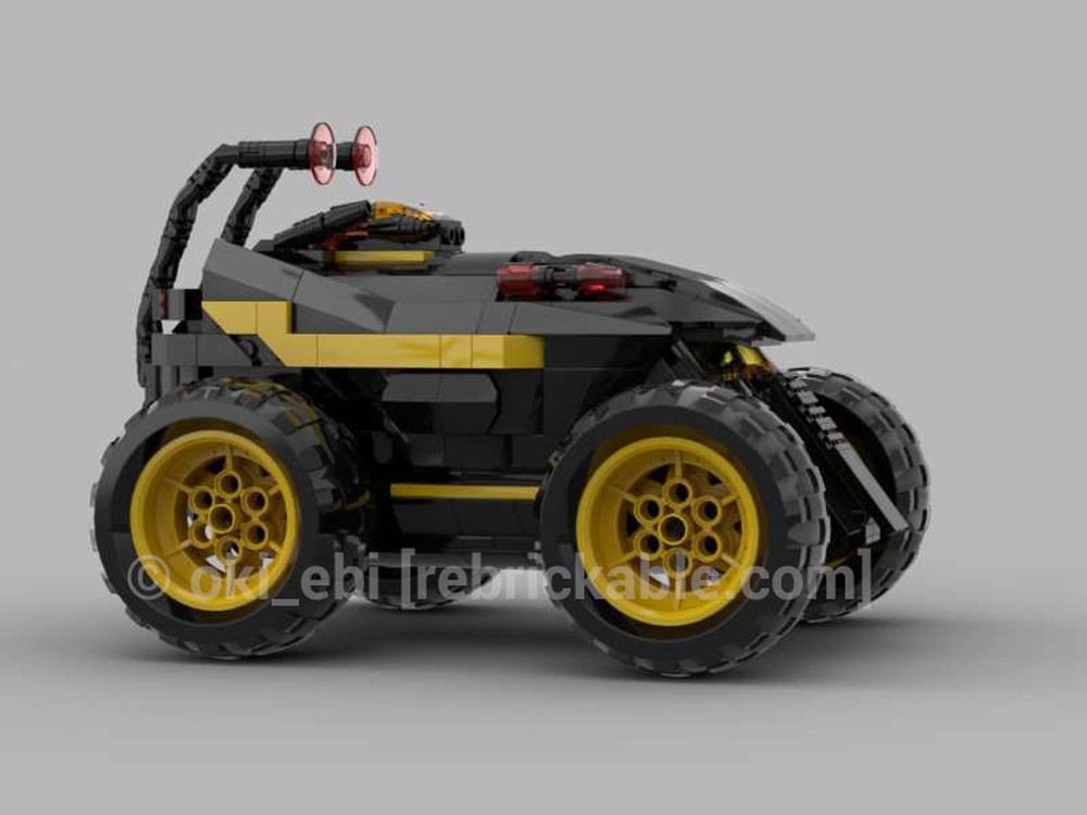 LEGO MOC Heavy Armored Truck I in Blacktron Design by oki_ebi ...