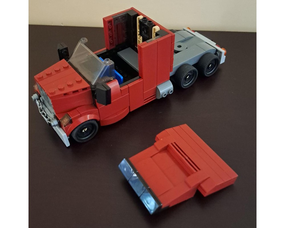 Lego Moc American Truck By Wbeng Rebrickable Build With Lego