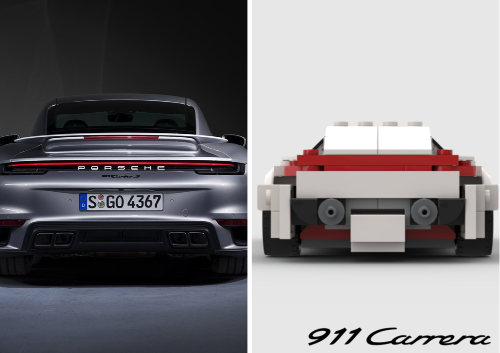 LEGO MOC 2023 Porsche 911 Carrera by ETIA_LEGO | Rebrickable - Build ...