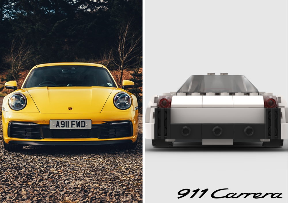 LEGO MOC 2023 Porsche 911 Carrera by ETIA_LEGO | Rebrickable - Build ...