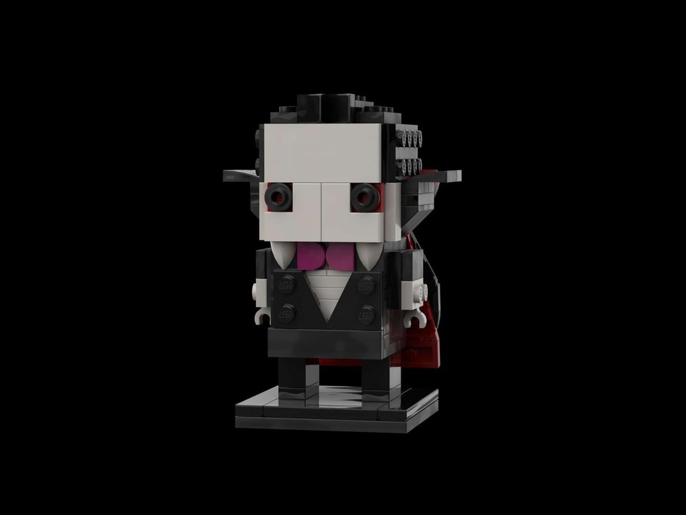 LEGO MOC BrickheadZ Dracula by skmoc | Rebrickable - Build with LEGO