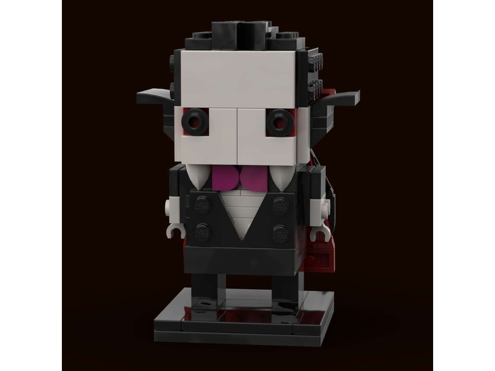 LEGO MOC BrickheadZ Dracula by skmoc | Rebrickable - Build with LEGO