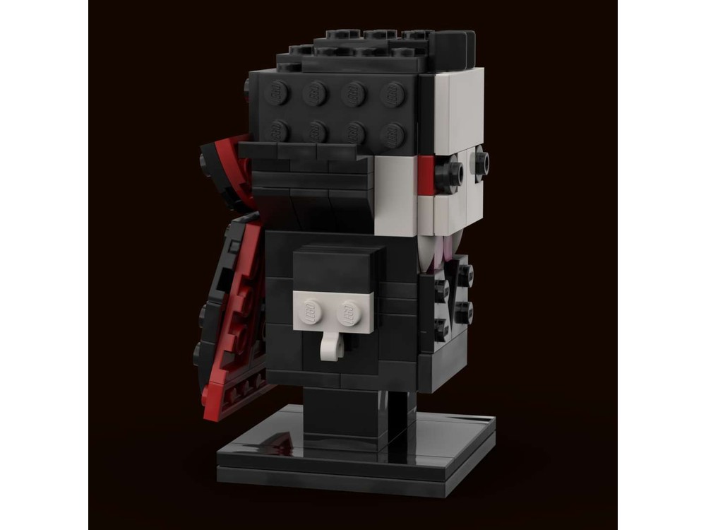 LEGO MOC-192068 BrickheadZ Dracula by skmoc | Rebrickable - Build with LEGO