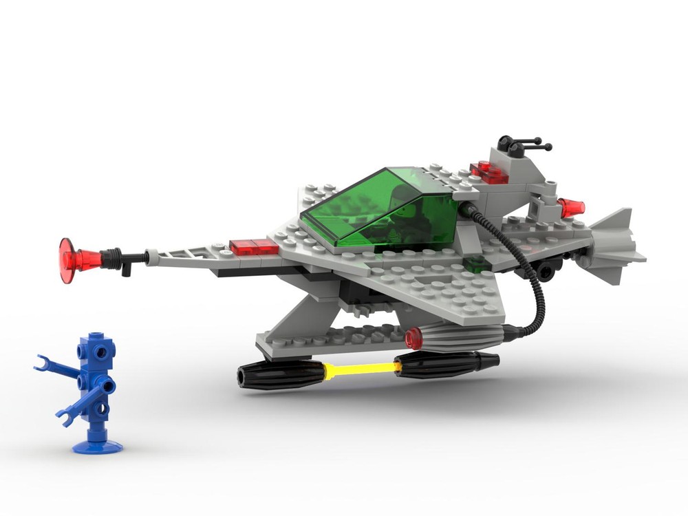 LEGO MOC Space, 6891 - Gamma V Laser Craft alternate build - 2 by ...