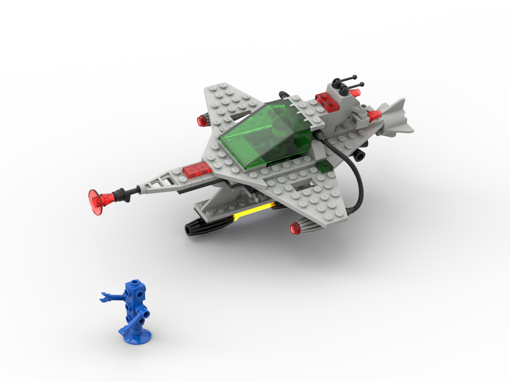 LEGO MOC Space, 6891 - Gamma V Laser Craft alternate build - 2 by ...