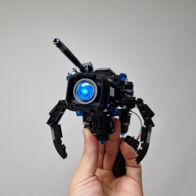 LEGO MOC Upgraded Camera Strider by KimsHobby | Rebrickable - Build ...