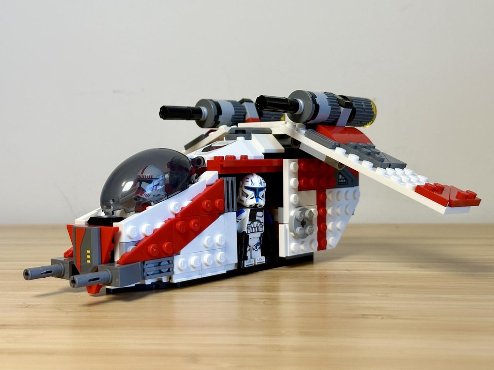 LEGO MOC Republic Gunship Midi Scale - Alternate Build of 75388 Bob's ...